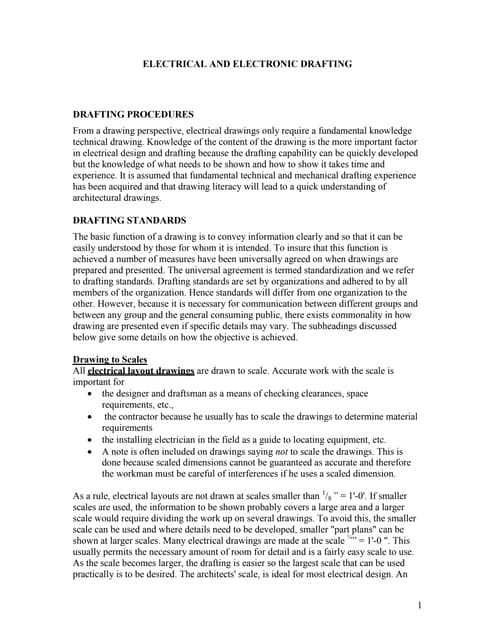 Electrical shop drawing | PDF