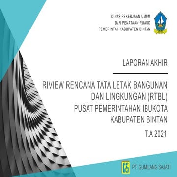 Draft Laporan Akhir RTBL Kabupaten Bintan 2021.pptx
