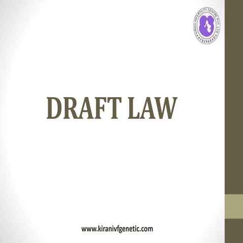 Draft law at KIC | PPT