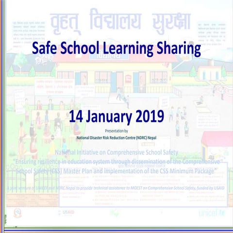 NDRC NICSS Safe School Learning Sharing 2019 | PPTX