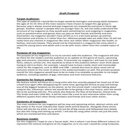 Draft proposal | DOCX