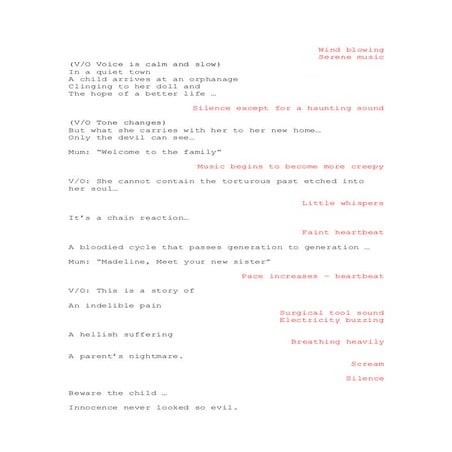 Draft radio script | DOCX