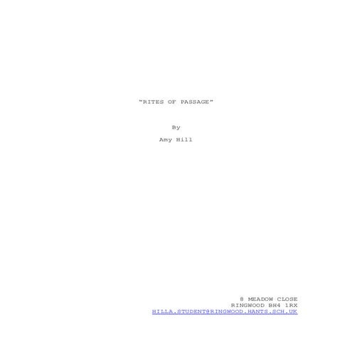 Draft script 3 | PDF