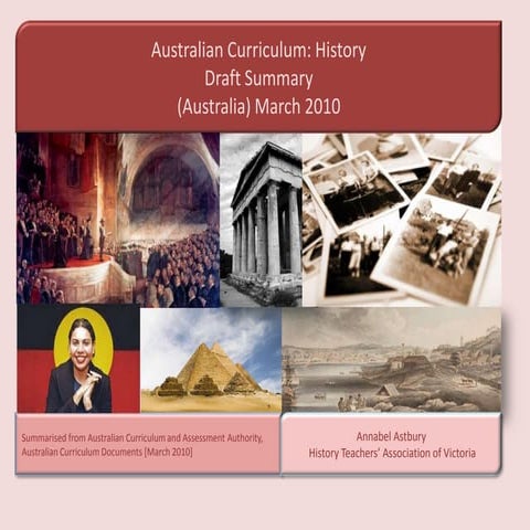 Historical skills in the australian curriculum | PPTX