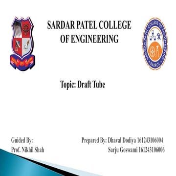 Draft Tube PPT.pptx