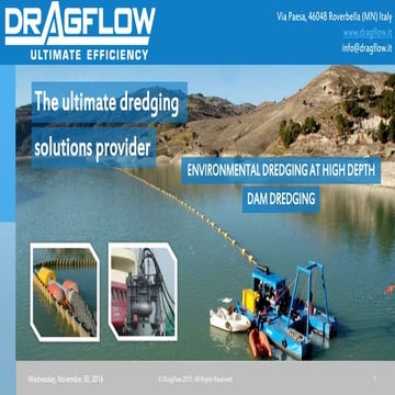 Dragflow high depth_dredging | PPTX