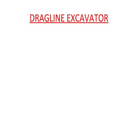 Dragline exclavator | PPT