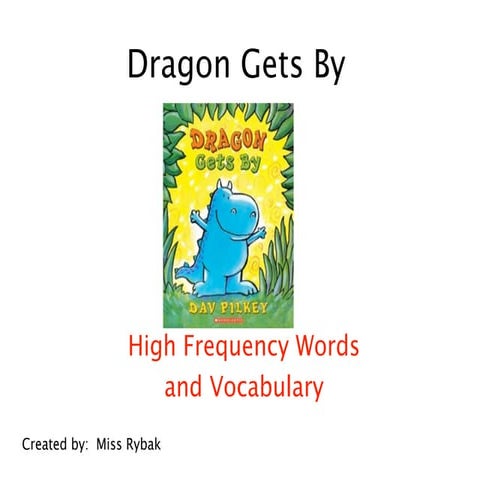 Dragon gets by pp | PPT