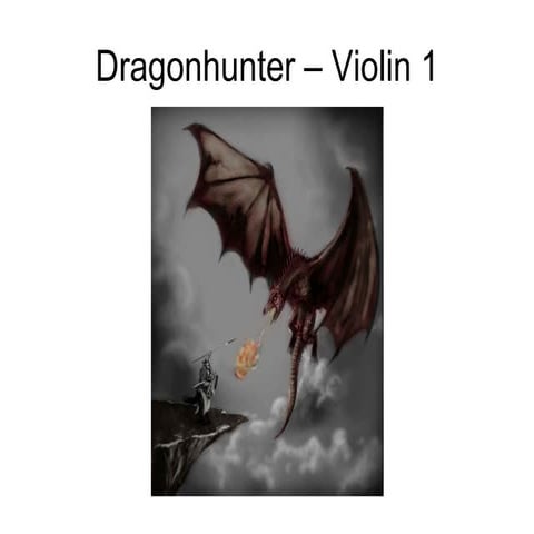 Dragonhunter – violin 1 | PPT