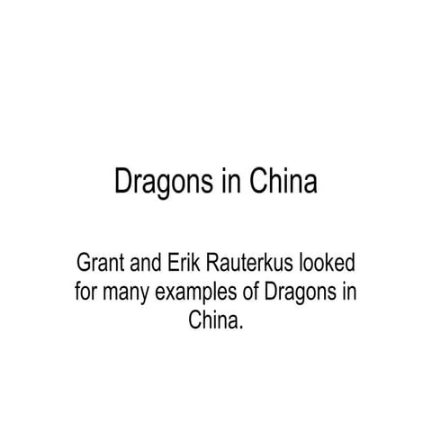 Chinese Dragon Presentation.pptx