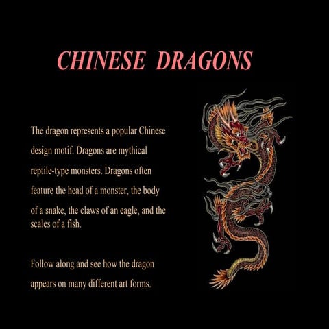 Dragons of china | PPT