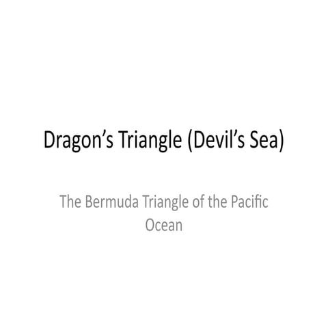 ###Dragons_Triangle_Presentation.pptx### | PPTX