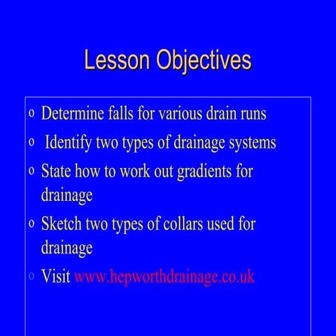 Drainage | PPT