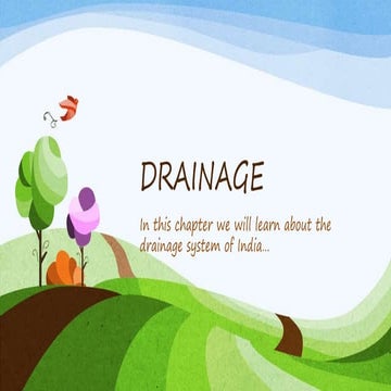 10th standard chapter -3 drainage geo ppt | PPTX