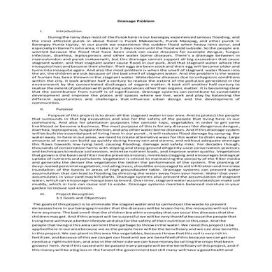 Drainage problem | PDF