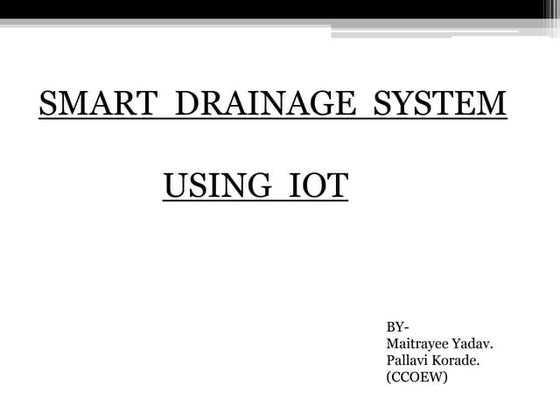 Flood detection using_iot_ijariie7746 | PDF