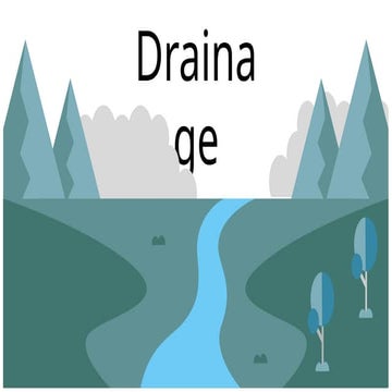 Grade 9 NCERT Drainage Chapter CBSE PPTX | PPTX