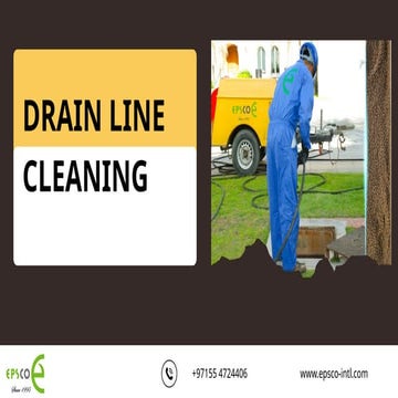 Drain Line Cleaning | Drain Line Cleaning | PPTX