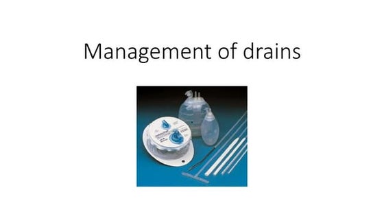 Drain care | PPT