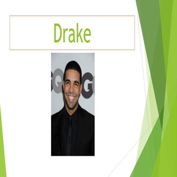 Drake Powerpoint | PPTX