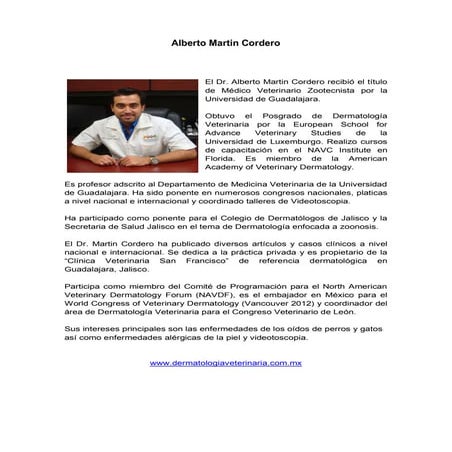 Dr alberto martin cordero | PDF
