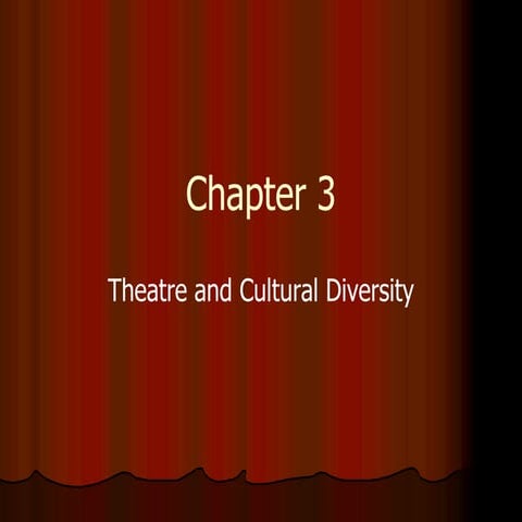 South African Theatre an Introduction. Overview | PPTX