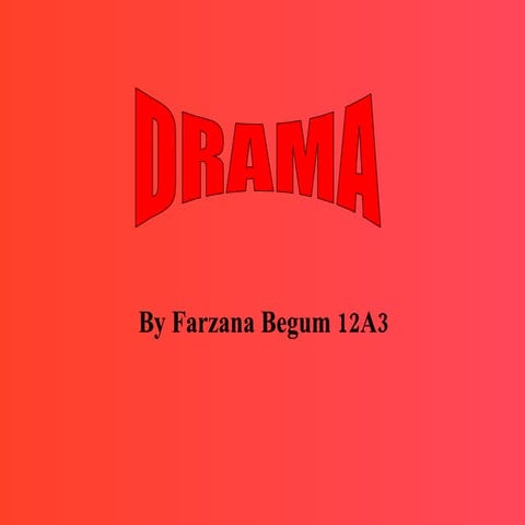 Drama | PPT