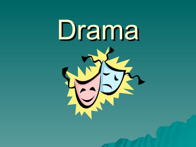 Types of drama | PPTX