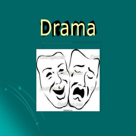 Drama and theatre | PPT