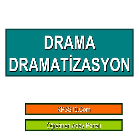 Dra1ma | PPT