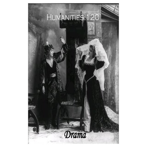 Creative Writing: Drama and its forms, techniques, and literary devices ...