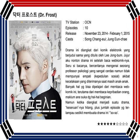 Korean Drama 2015 | PPTX