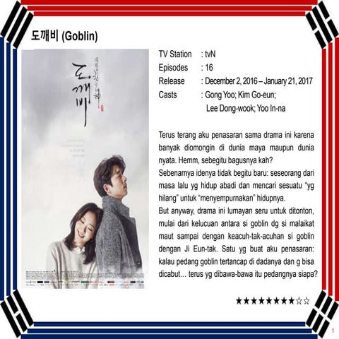 Korean Drama 2017 | PPTX