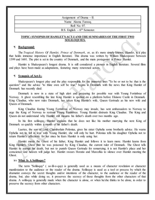 HISTORY and ORIGIN OF DRAMA. | DOCX | Drama | Genres