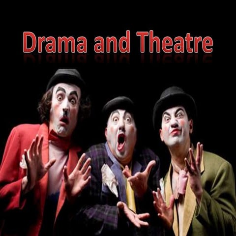 DRAMA AND THEATRE | PPTX