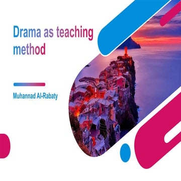 Drama as teaching method.pptx | Drama | Genres