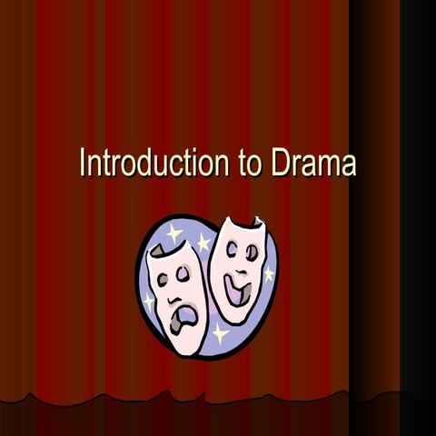 Creative Writing: Drama and its forms, techniques, and literary devices ...