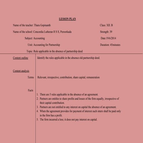 Drama lesson plan | DOCX