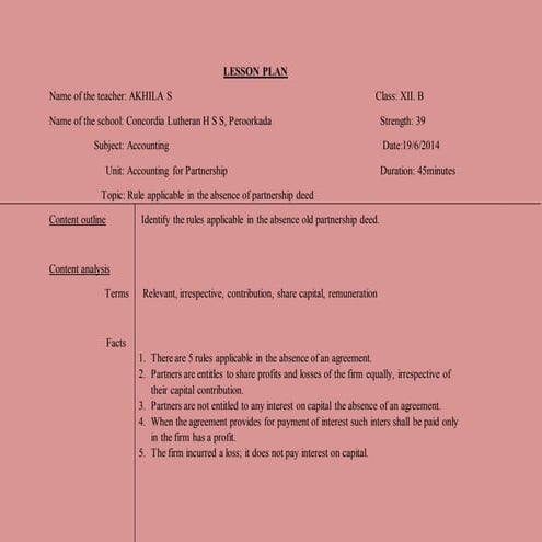 Drama lesson plan | DOCX