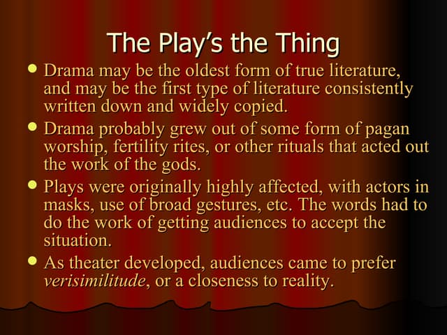 Three Unities in Drama | PPTX