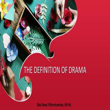 The Definition of Drama Introduction to Literature | PPT
