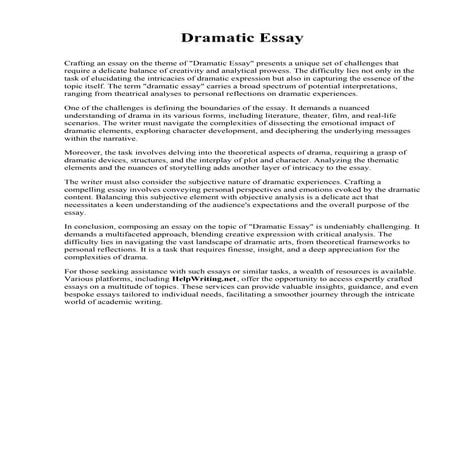 Dramatic Essay.pdf