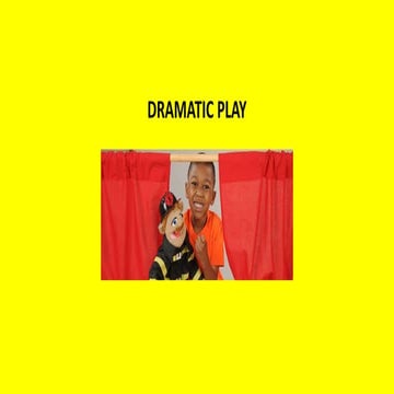 Dramatic Play | PPTX