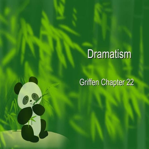 Dramatism Bg Revision | PPT