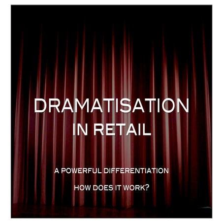 Dramatisation in Retail - Powerful Differentiation | PPT