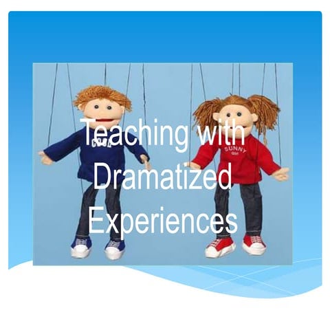 Dramatized experiences | PPTX