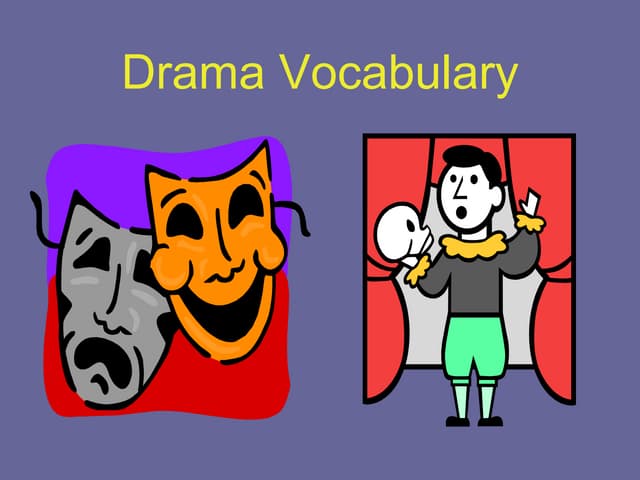 Elements of drama | PPTX