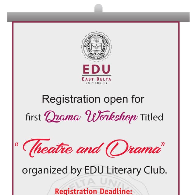 Drama workshop [converted] | PDF