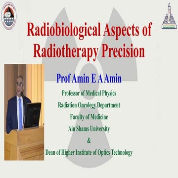 Radiobiological aspects of radiotherapy precision | PDF