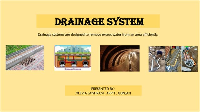 Drainage System in Manila | PPTX